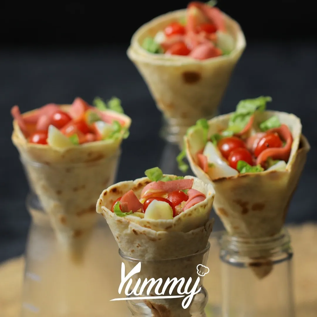Resep Taco Cone Salad Mudah dan Cepat