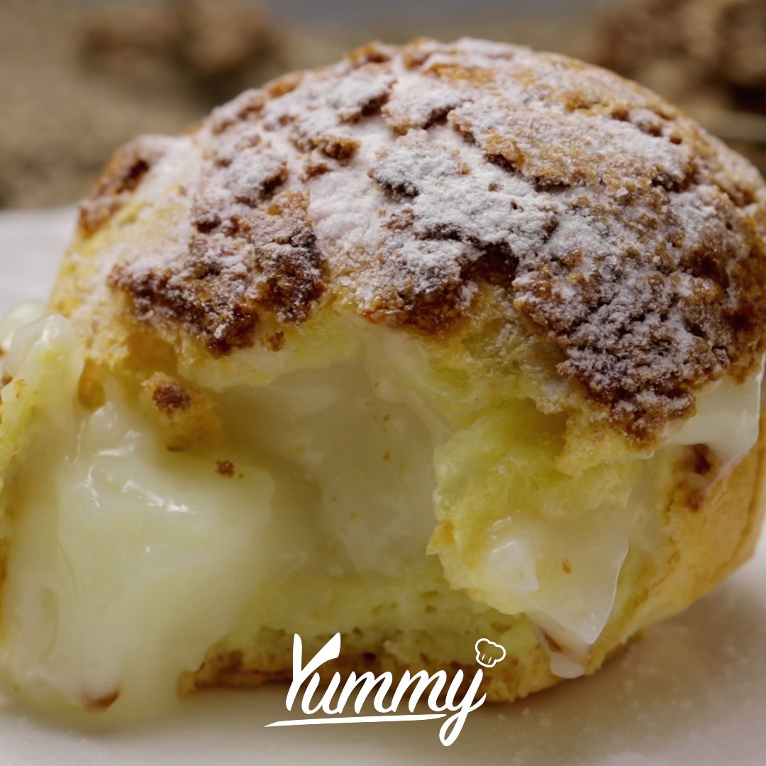 Resep Craquelin Choux Puff (Kulit Soes) Mudah dan Cepat