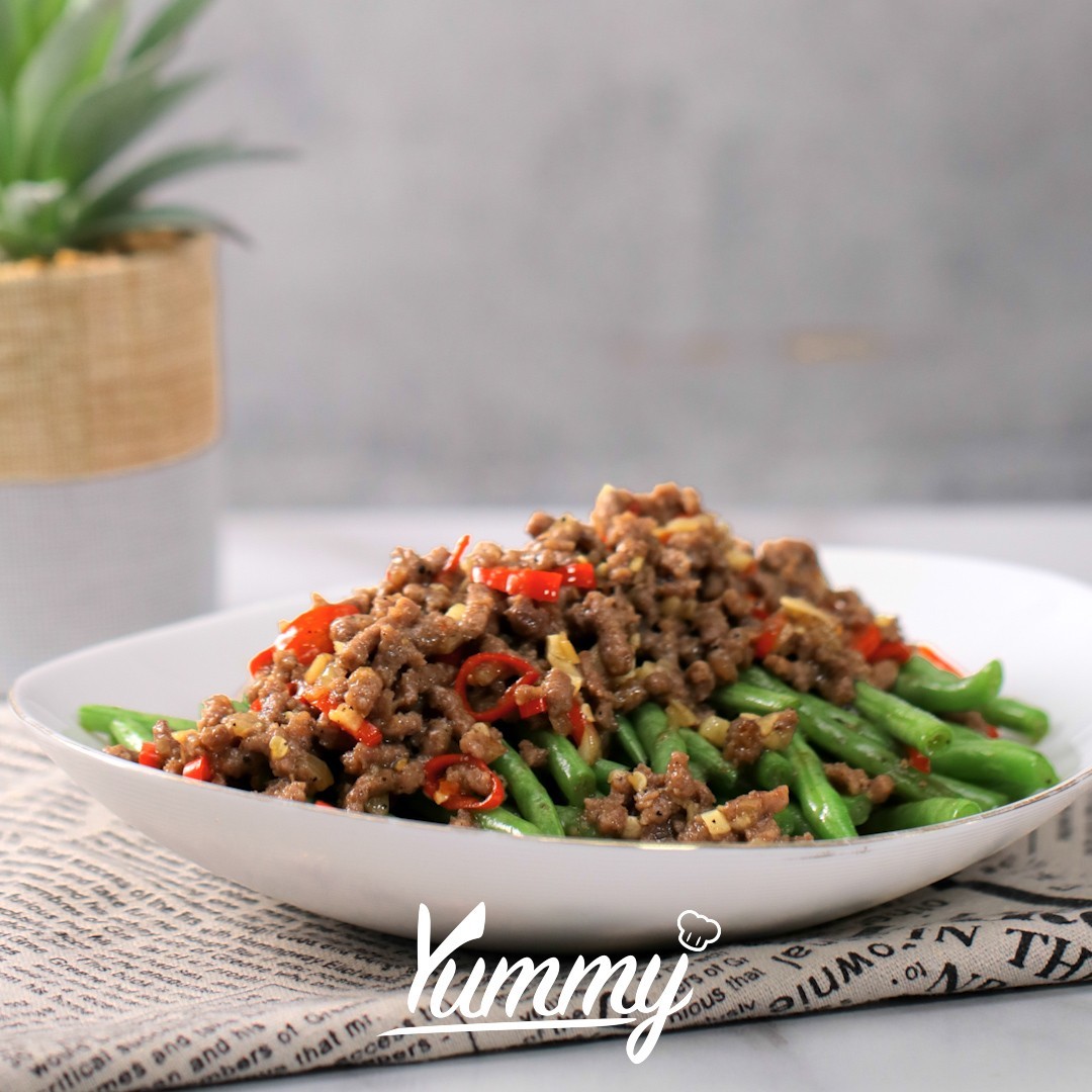 Resep Buncis Cah Daging Mudah dan Cepat