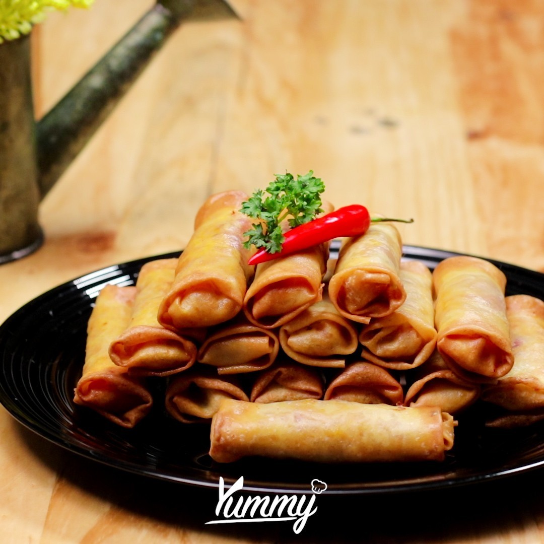 Resep Lumpia Mie Geprek Mudah dan Cepat
