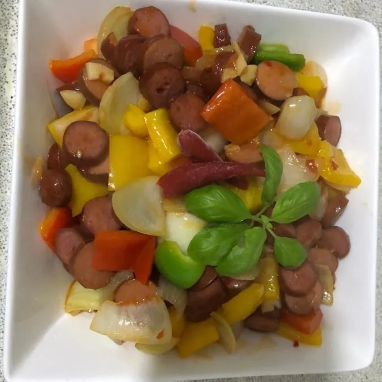 Resep Sosis Asam Manis Pedas Sederhana Rumahan Di Yummy App