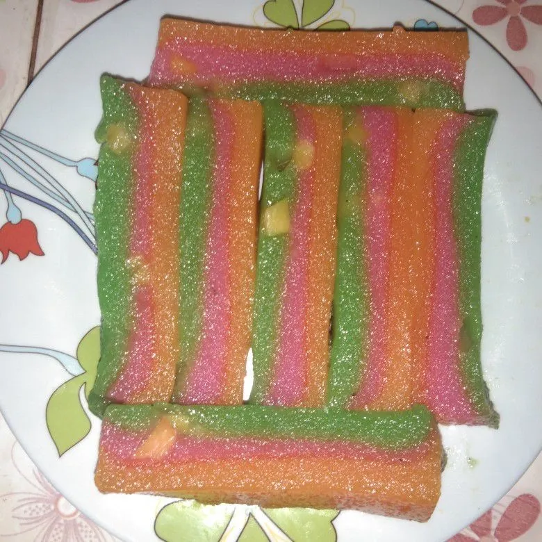 Resep Puding Singkong Lapis Rabuekstrapoin Sederhana Rumahan Di Yummy App