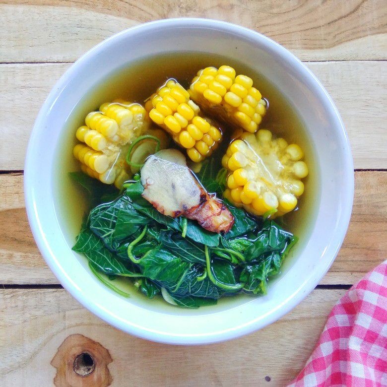 Resep Bening Bayam Jagung Lengkuas Sederhana Rumahan Di Yummy App