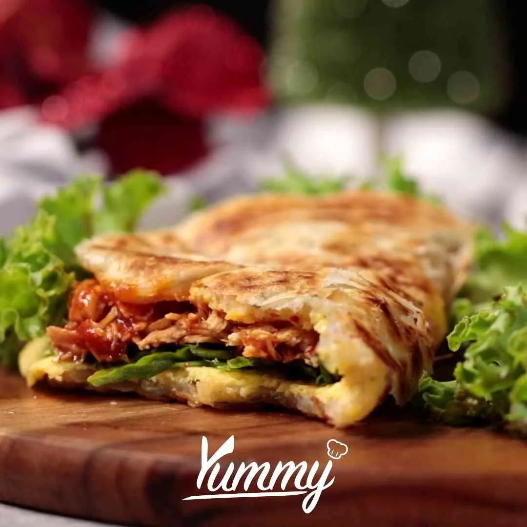 Resep Paratha Sandwich Bumbu Korea Mudah dan Cepat
