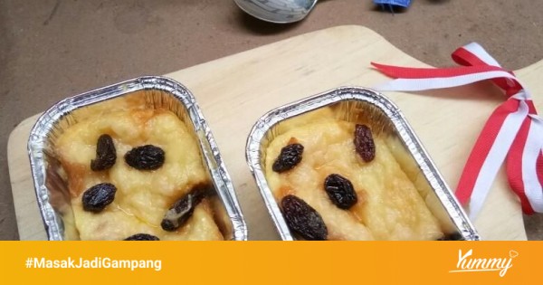 Resep Puding Roti Kukus Rabuekstrapoin Sederhana Rumahan Di Yummy App