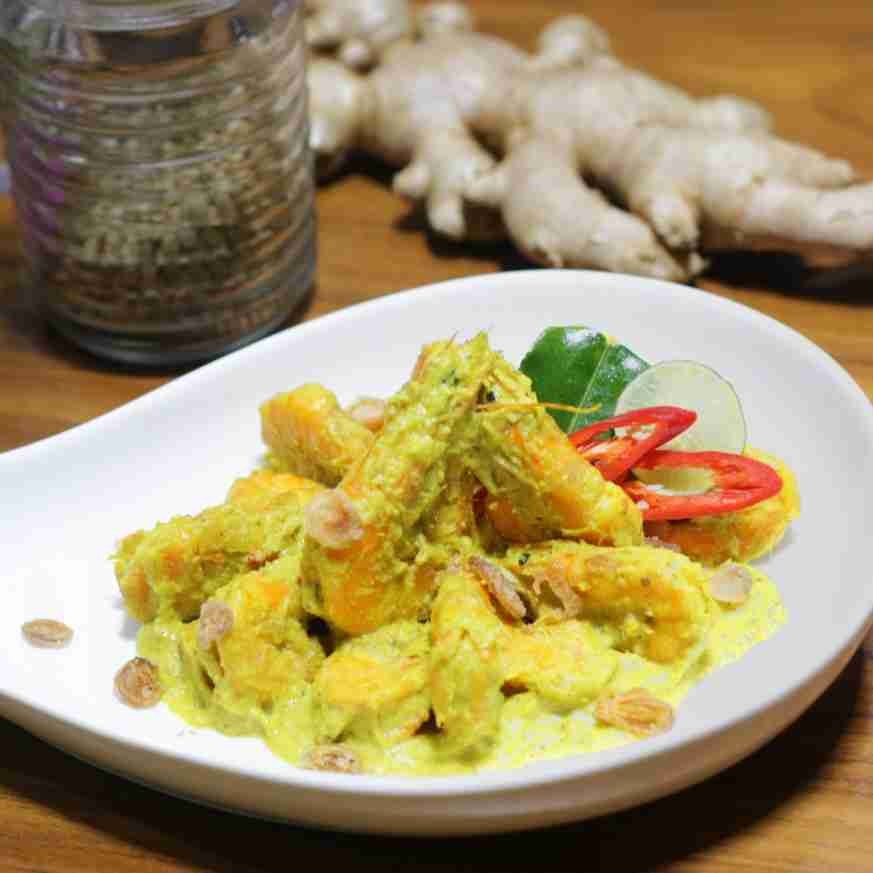 Resep Udang Kuning Bumbu Genep Sederhana Rumahan di Yummy App