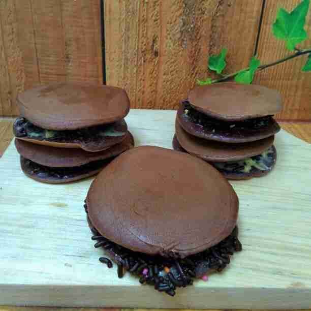 Resep Dorayaki Choco Rabuekstrapoin Sederhana Rumahan Di Yummy App