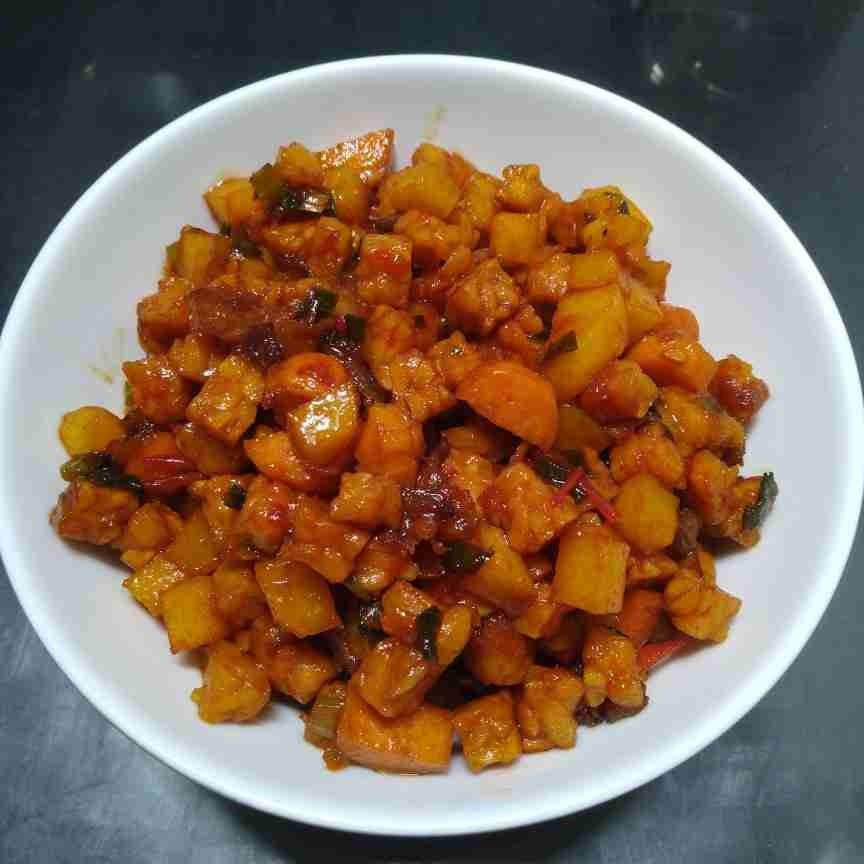 Resep Tumis Tempe Sosis Kentang Sederhana Rumahan di Yummy App