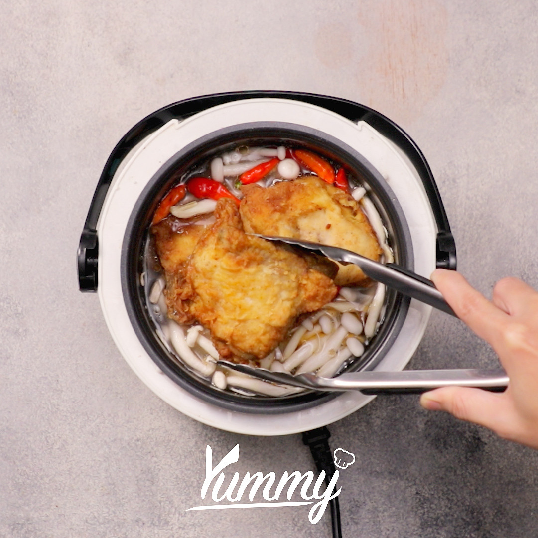 Resep Nasi Ayam KFC Rice Cooker Mudah dan Cepat