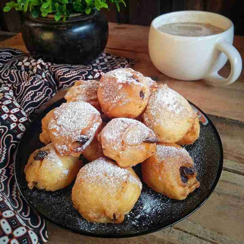 Resep Olie Bollen #LebihSehat Sederhana Rumahan di Yummy App