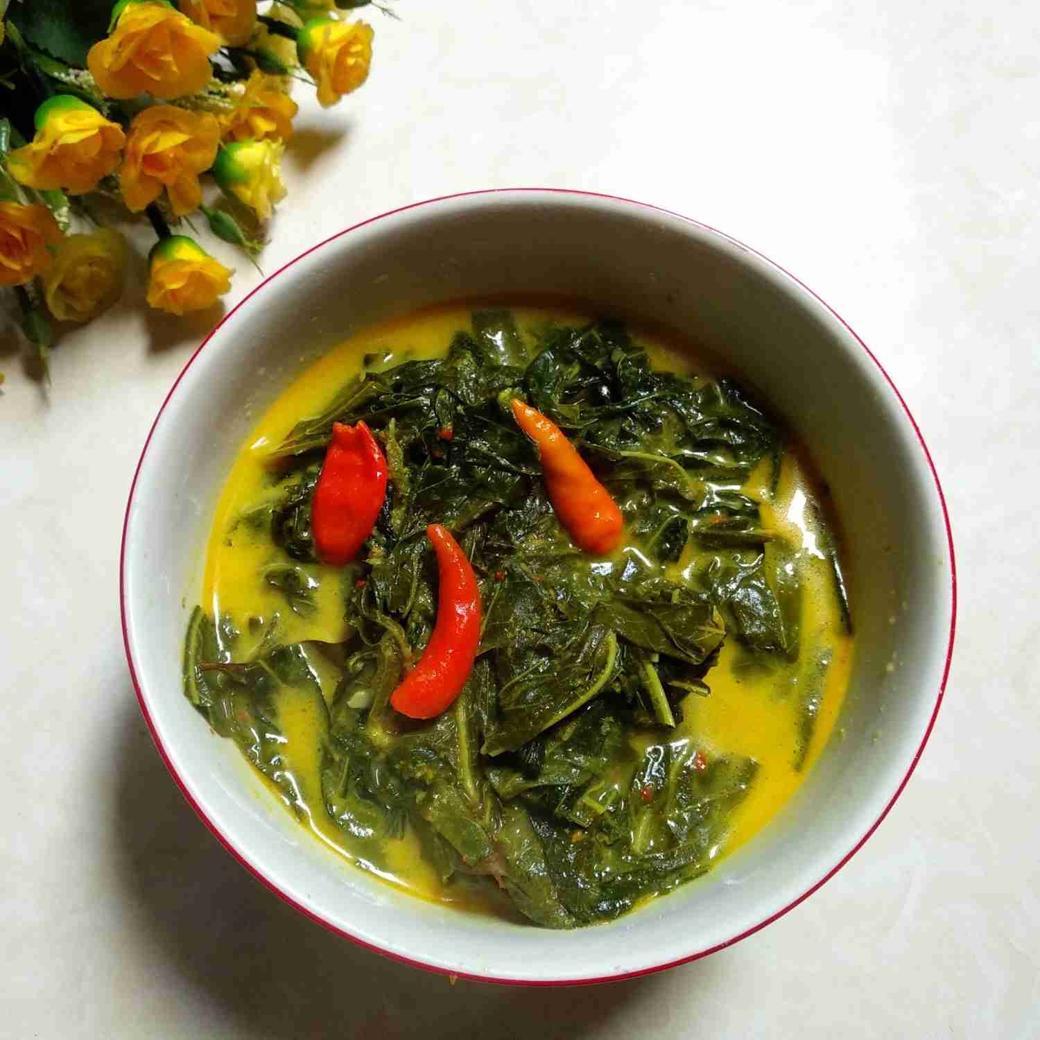 Resep Gulai Daun Singkong #LebihSehat Sederhana Rumahan di Yummy App
