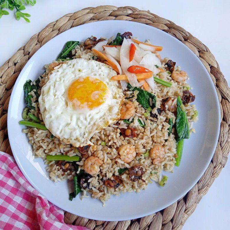 Resep Nasi Goreng Kerang Udang Pedas #JagoMasakMinggu1 Sederhana ...