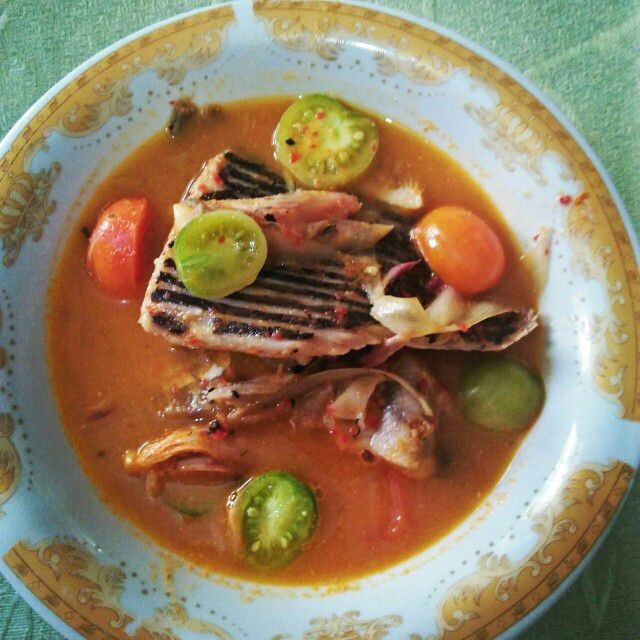 Resep Ikan Pari Asem Bunga Kincung #JagoMasakMinggu1 Sederhana Rumahan ...
