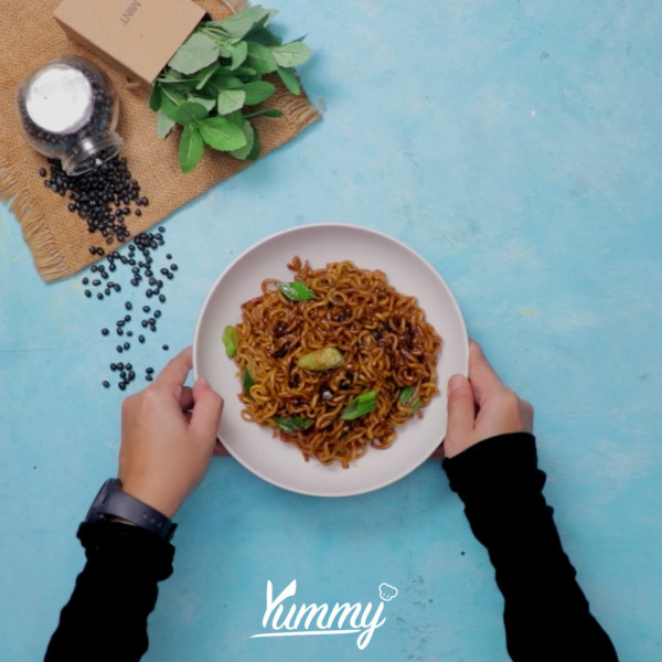 Resep Ram-Don (Jjapaguri with Steak) Mudah dan Cepat