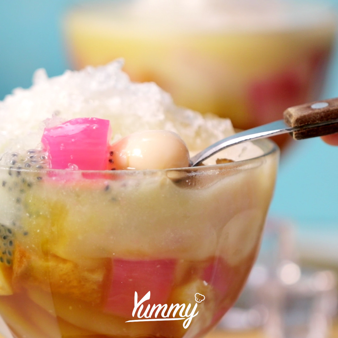 Resep Wedang Roti Kolang-Kaling Mudah dan Cepat