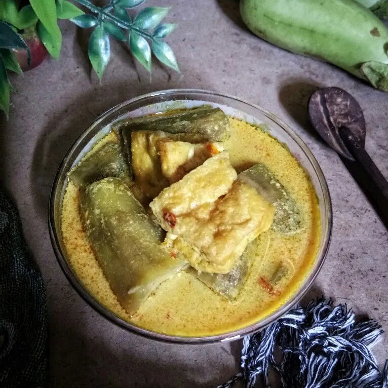 Resep Lodeh Terong Tahu Jagomasakminggu4 Sederhana Rumahan Di Yummy App