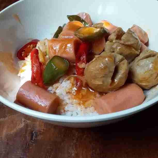 Resep Rice Bowl Sosis Bakso Saus Teriyaki Jagomasakminggu4 Sederhana