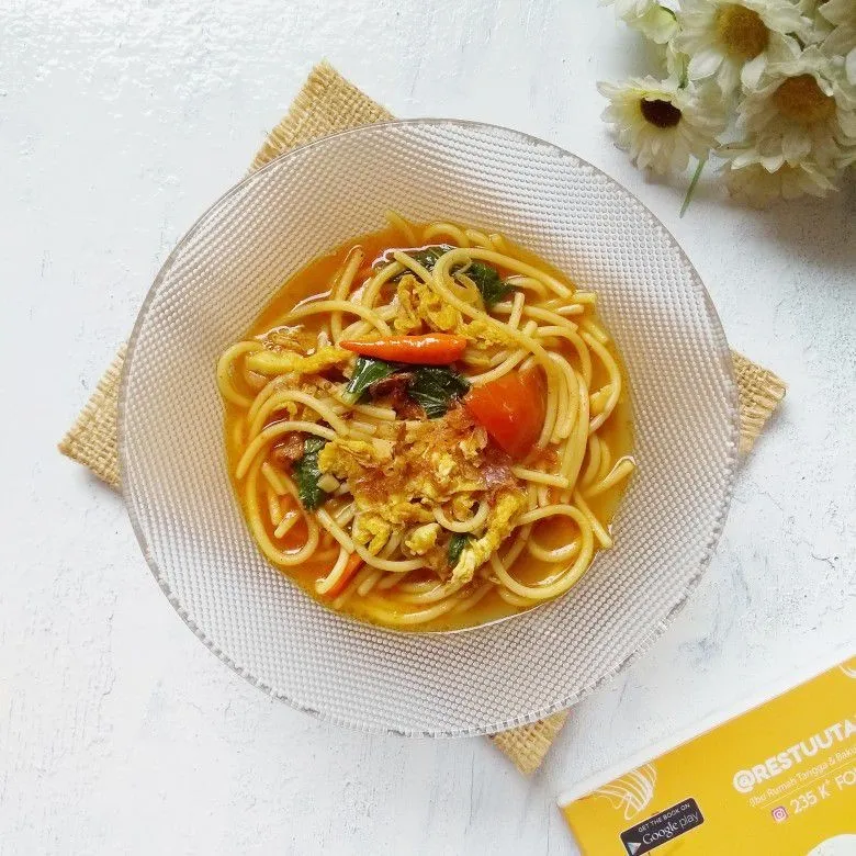 Resep Spaghetti Kuah Kare Jagomasakminggu5 Sederhana Rumahan Di Yummy App