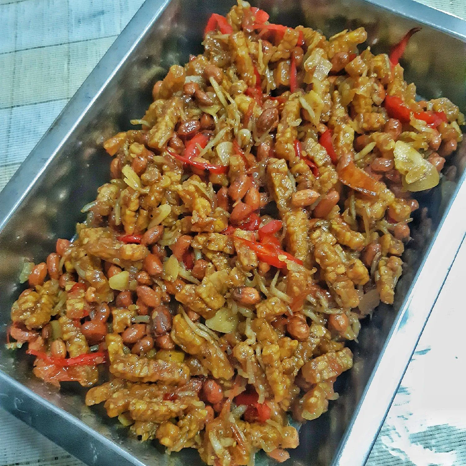 Resep Orek Tempe Teri Kacang Renyah, Enak dan Mudah Dibuat Resep Orek Tempe Teri Kacang Renyah, Enak dan Mudah Dibuat