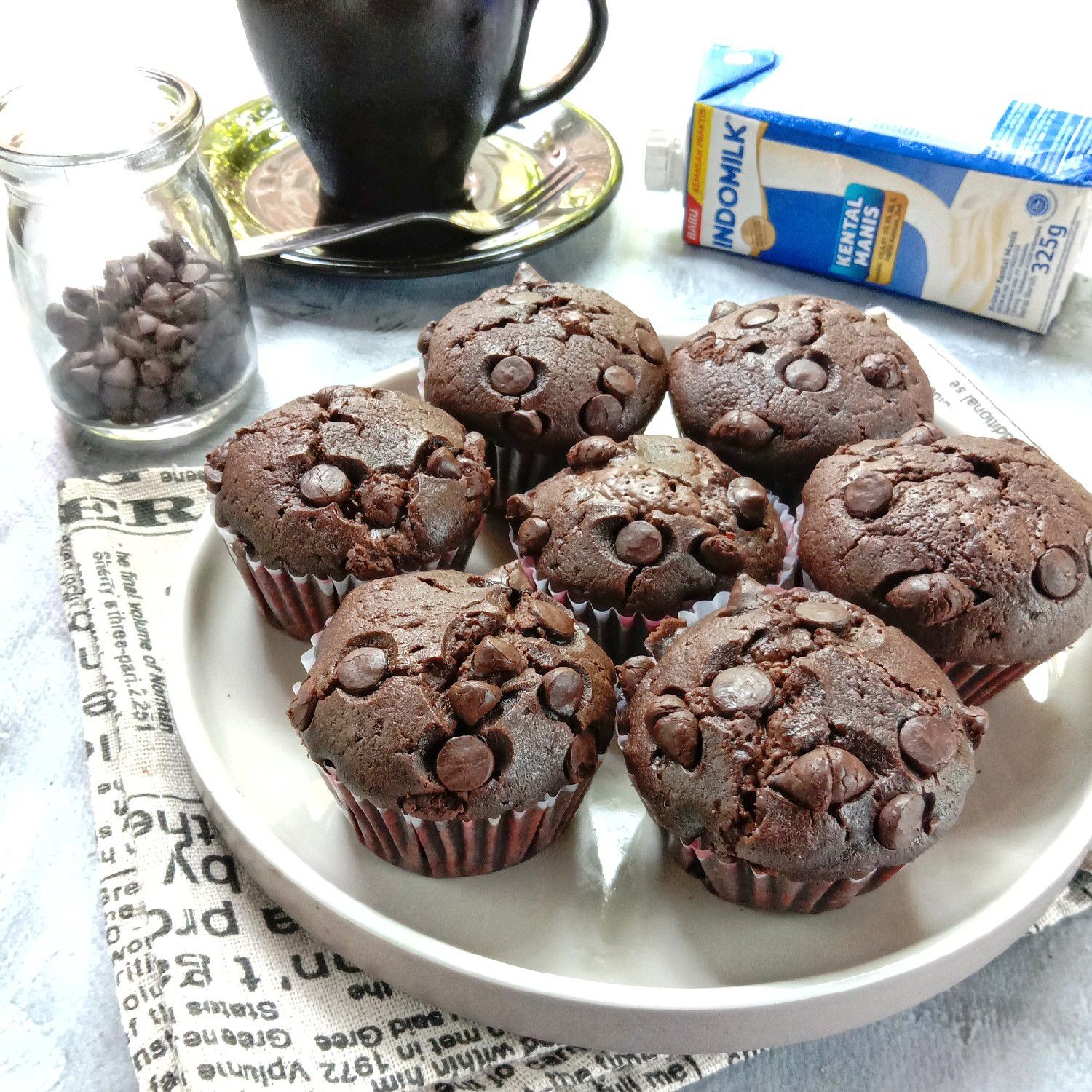 Resep Triple Chocolate Muffin Sederhana Rumahan di Yummy App