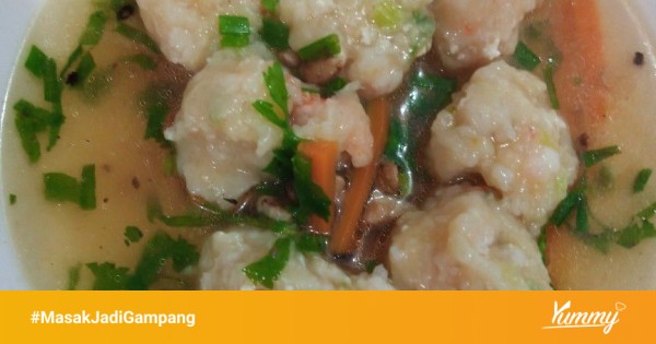 Resep Baso Udang Sederhana Rumahan Di Yummy App