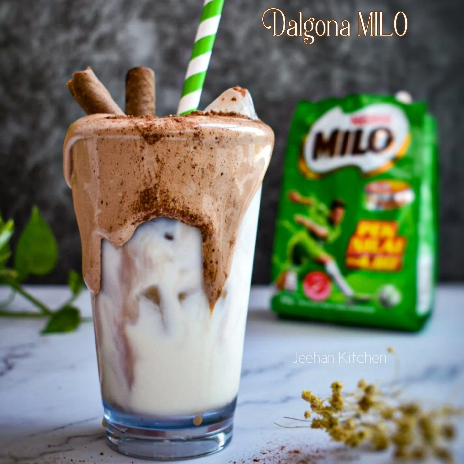 Resep Dalgona Milo Simple dan Segar Banget!