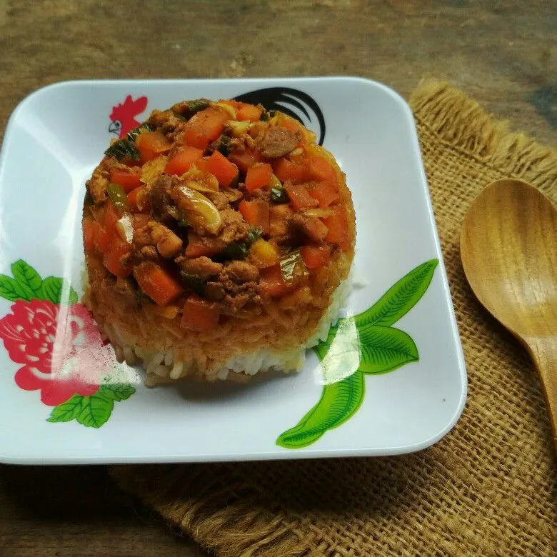 Resep Nasi Tim Rempelo Hati Ayam #JagoMasakMinggu6 Sederhana Rumahan di ...