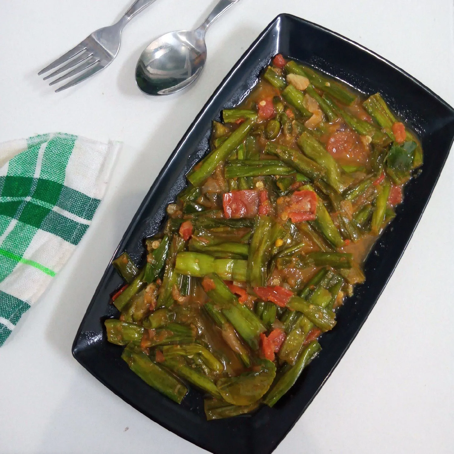 Resep Genjer Belacan Pedas #JagoMasakMinggu7 Sederhana Rumahan di Yummy App