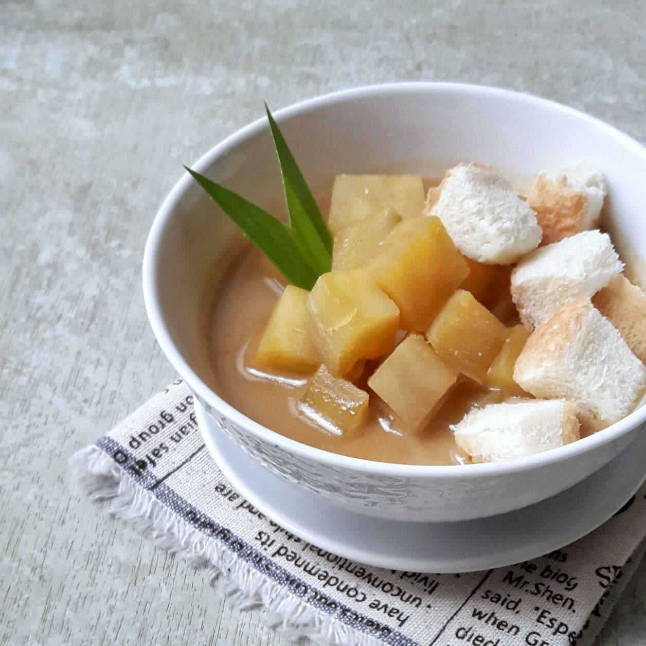 Resep Kolak Ubi Roti Tawar #JagoMasakMinggu8 Sederhana Rumahan di Yummy App