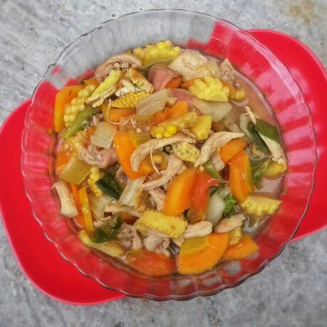 Resep Cap Cay Sayur Ayam Sederhana Rumahan di Yummy App