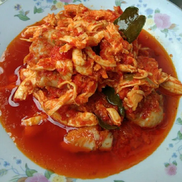 Resep Ayam Suwir Pedas Jagomasakminggu9 Sederhana Rumahan Di Yummy App