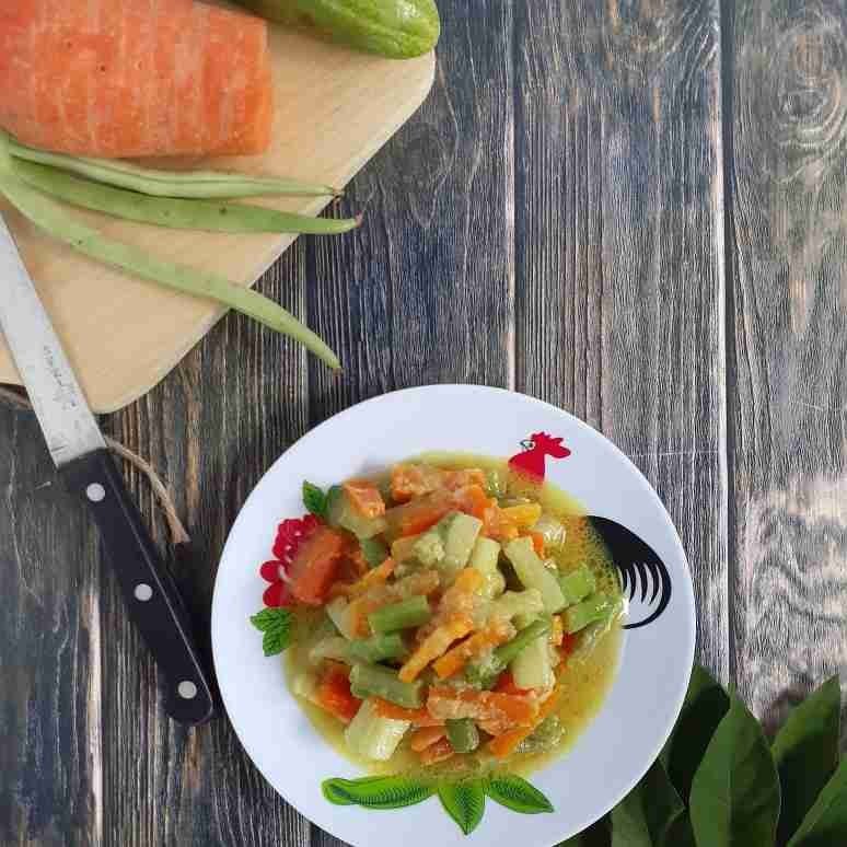 Resep Timun Buncis Wortel Bumbu Kuning #JagoMasakMinggu10 Sederhana ...