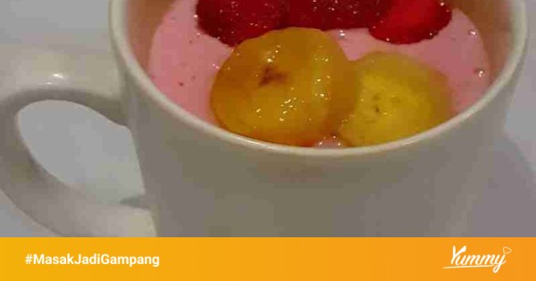 Resep Strawberry Smoothies Sederhana Rumahan Di Yummy App
