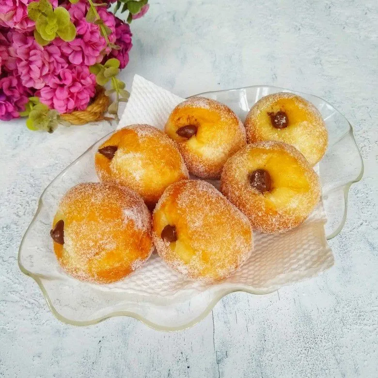 Resep Bomboloni Isi Selai Coklat Jagomasakminggu9 Sederhana Rumahan Di
