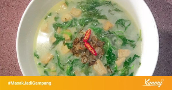 Resep Bobor Bayam Dan Tahu Sederhana Rumahan Di Yummy App