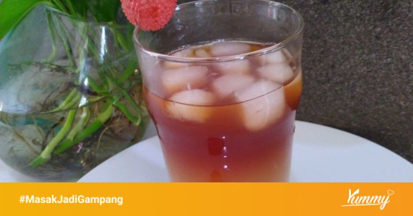 Resep Es Teh Susu Leci Sederhana Rumahan Di Yummy App