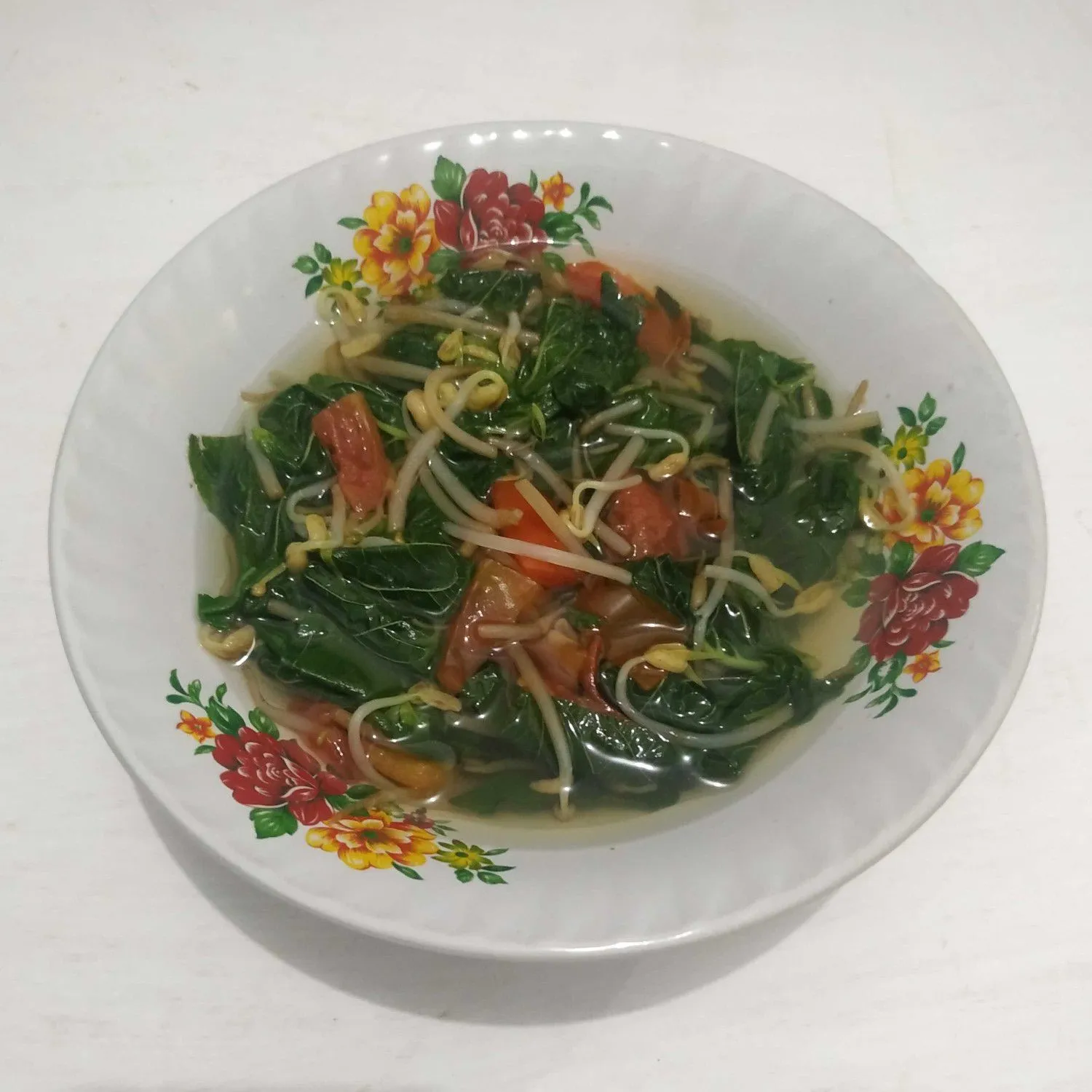 Resep Sayur Bayam Toge Tomat Sederhana Rumahan di Yummy App