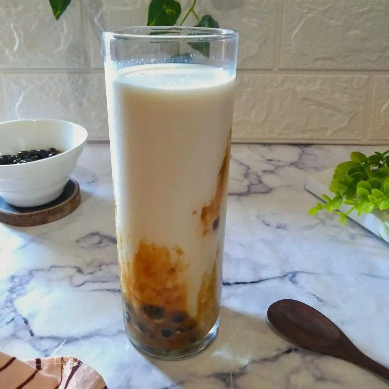 Resep Brown Sugar Boba Milk #JagoMasakMinggu1Periode2 Sederhana Rumahan di Yummy App