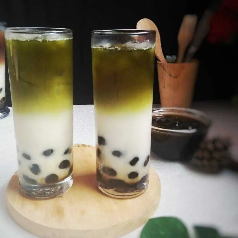 Resep Thaitea Green Boba Homemade #JagoMasakMinggu1Periode2 Sederhana Rumahan di Yummy App