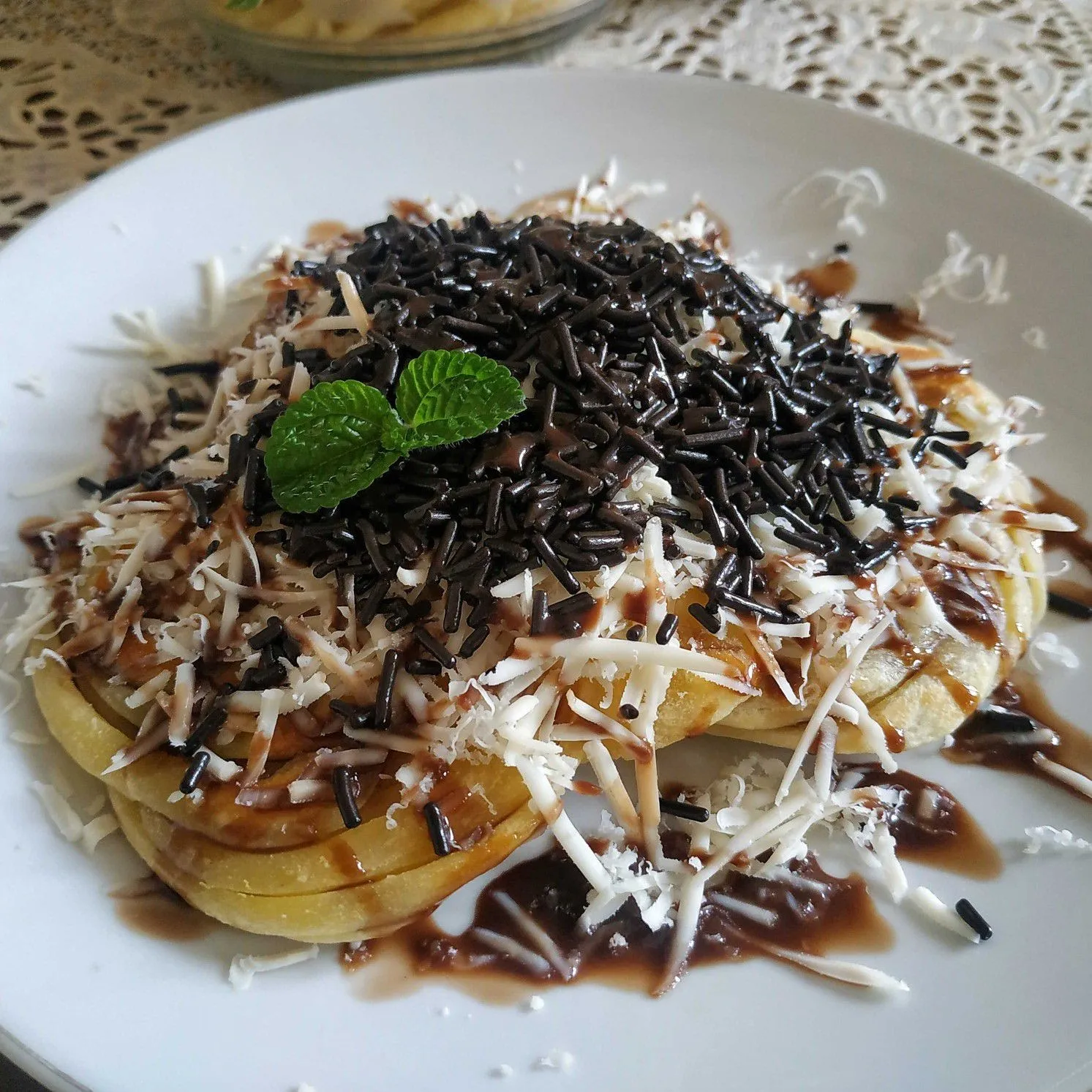 Resep Roti Maryam Topping Coklat Keju Sederhana Rumahan Di Yummy App