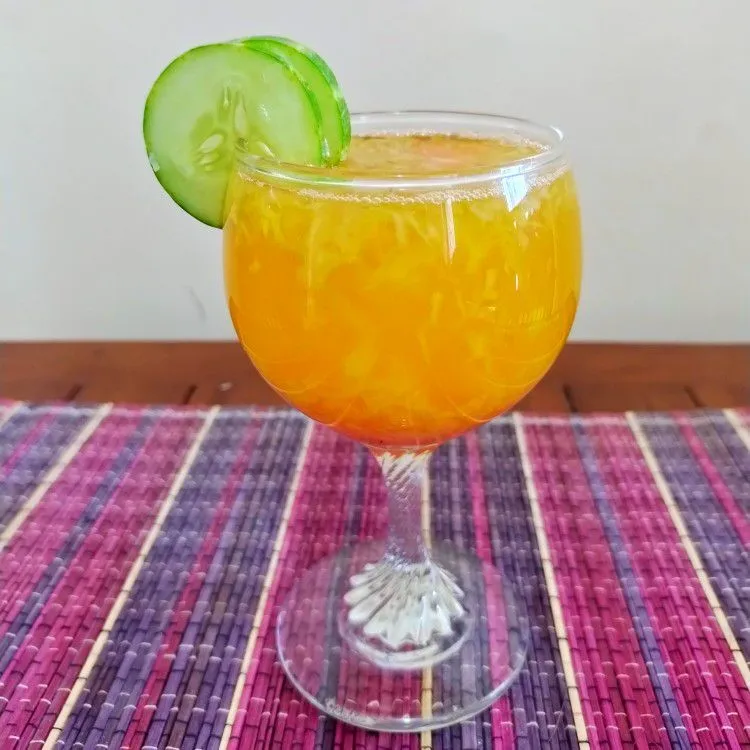 Resep Es Sirup Marjan Jeruk Buah Serut Jagomasakminggu1periode2