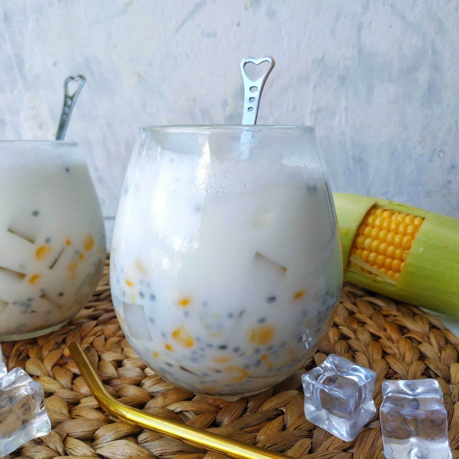 Resep Es Jelly Jagung Santan Jagomasakminggu1periode2 Sederhana Rumahan Di Yummy App