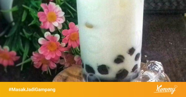 Resep Milk Tea Boba Jagomasakminggu1periode2 Sederhana Rumahan Di