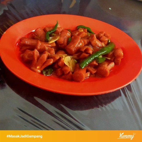 Resep Sosis Masak Saos Tiram Sederhana Rumahan Di Yummy App
