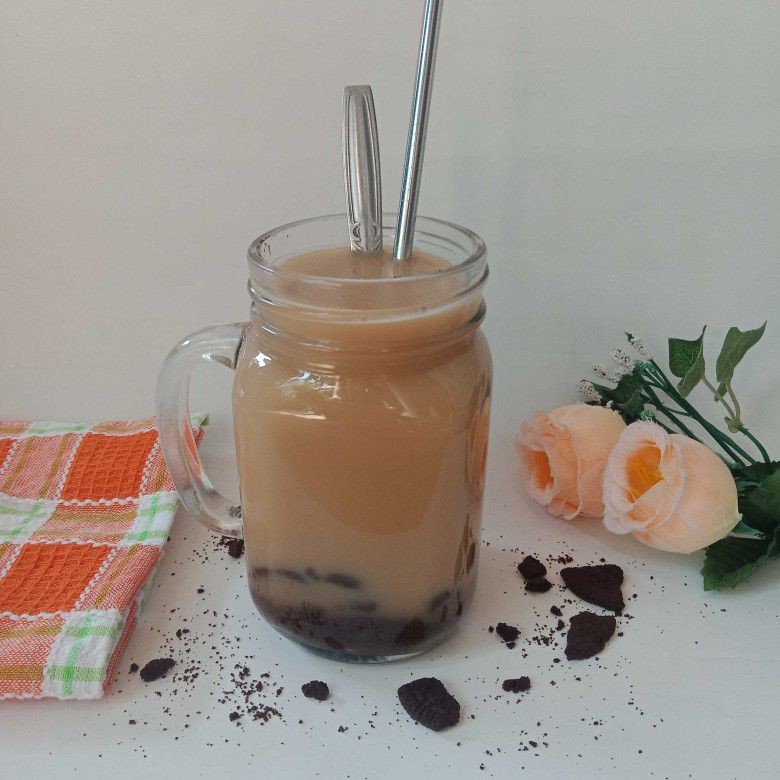 Resep Es Teh Susu Oreo #JagoMasakMinggu1Periode2 Sederhana Rumahan di ...