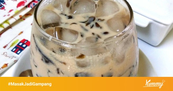 Resep Es Cincau Gula Merah Jagomasakminggu1periode2 Sederhana Rumahan