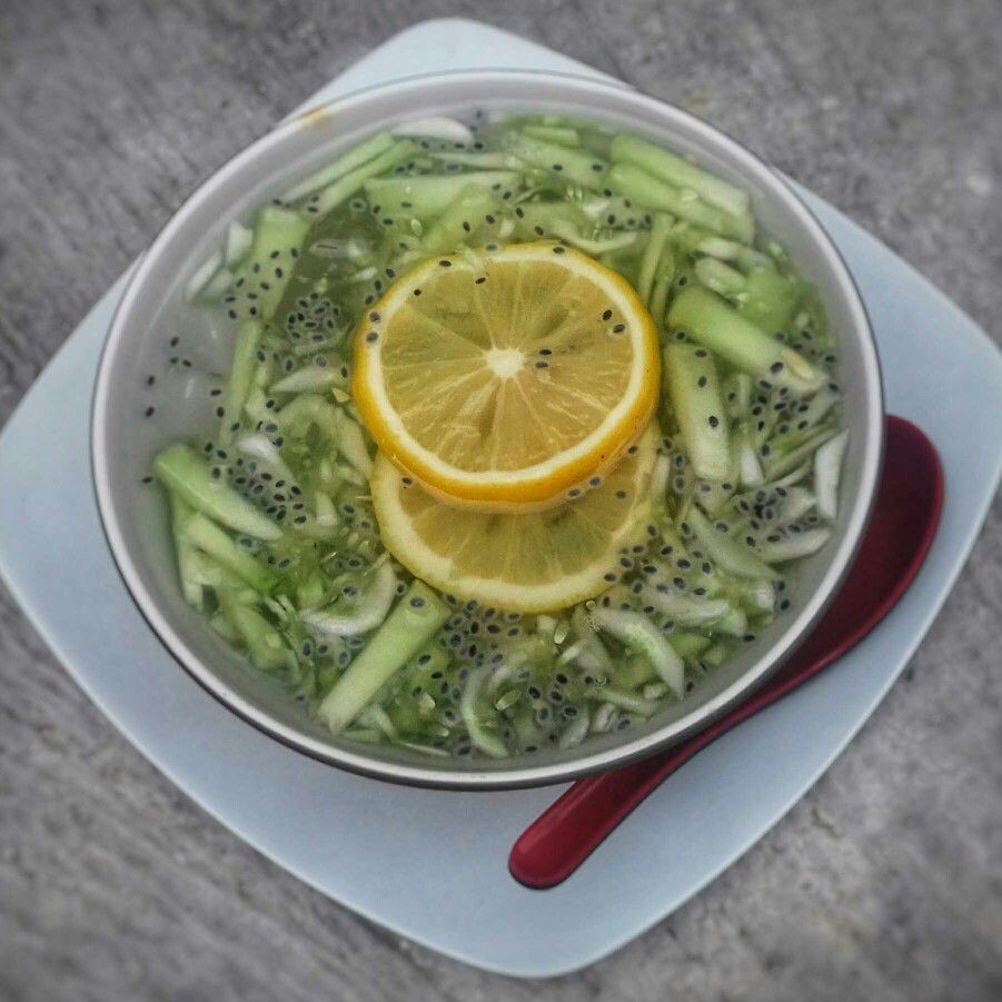 Resep ESTMJ ES Timun Melon Jeruk (Lemon) #JagoMasakMinggu1Periode2 ...