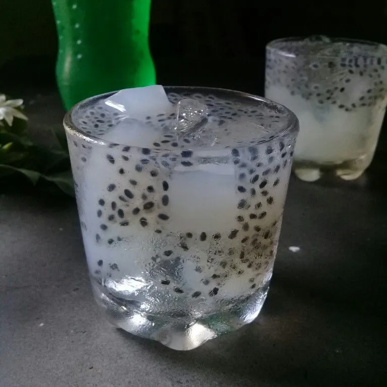 Resep Es Soda Nata De Coco Selasih Jagomasakminggu1periode2 Sederhana
