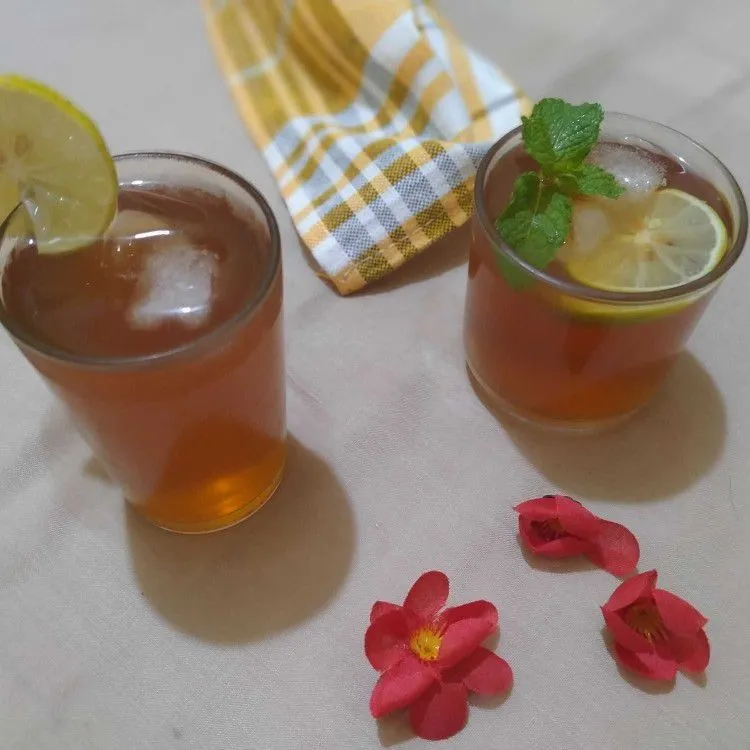 Resep Es Teh Dengan Jahe Dan Daun Mint Jagomasakminggu1periode2