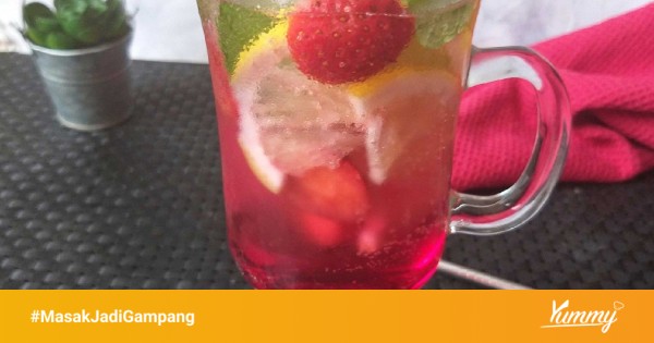 Resep Strawberry Lemonade Jagomasakminggu1periode2 Sederhana Rumahan